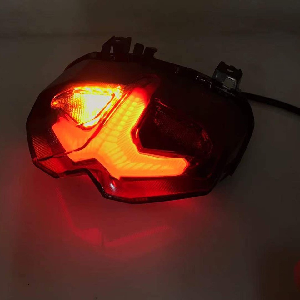 High Quality ABS Shell Integrated Tail Light for YTR MT09 2021+ Red ...