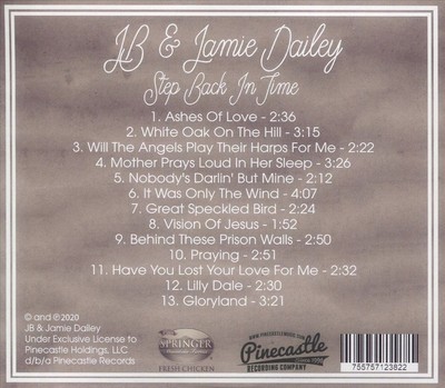 JAMIE JB / DAILEY - STEP BACK IN TIME NEW CD 755757123822| eBay