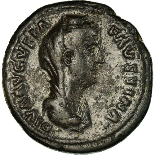 [#659065] Coin, Faustina I, Dupondius, Rome, EF, Bronze, RIC:1163, b | eBay