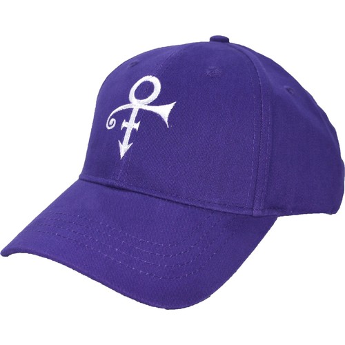Men's Prince White Symbol Baseball Cap Adjustable Purple | eBay