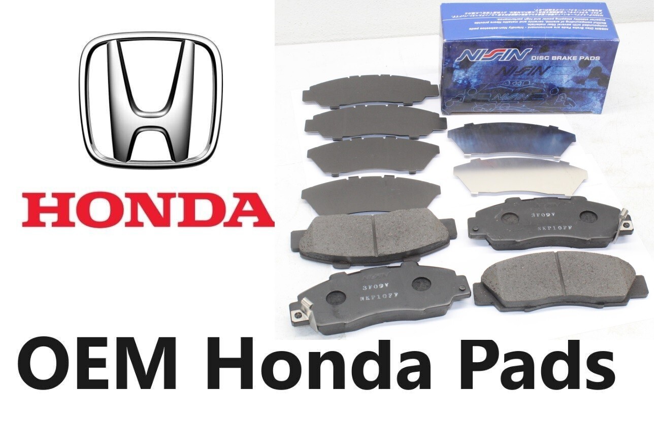 1997-2001 Honda CRV OEM Front Brake Pads Set NISSIN Japan 45022-S10-A03 ...