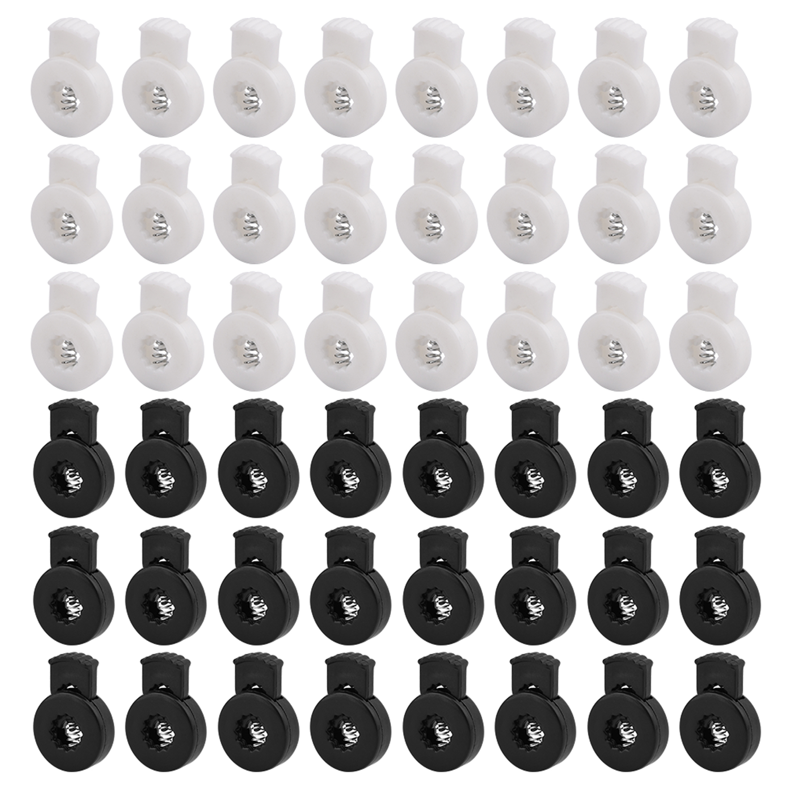 48pcs Lanyard Stopper Backpack Single Hole Apparel Accessory Baseball ...