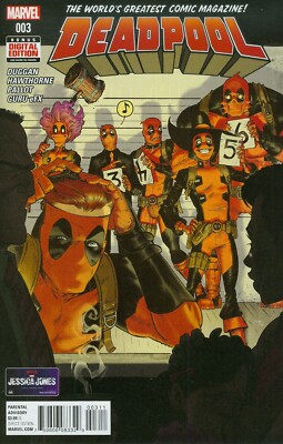 Deadpool Vol 5 #3 Cover A (1st Print) Tony Moore | Duggan Marvel Comics ...