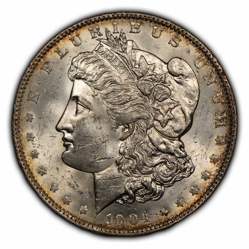 1904-O $1 Morgan Silver Dollar - Light Rim Toning - BU - SKU-D3295 | eBay