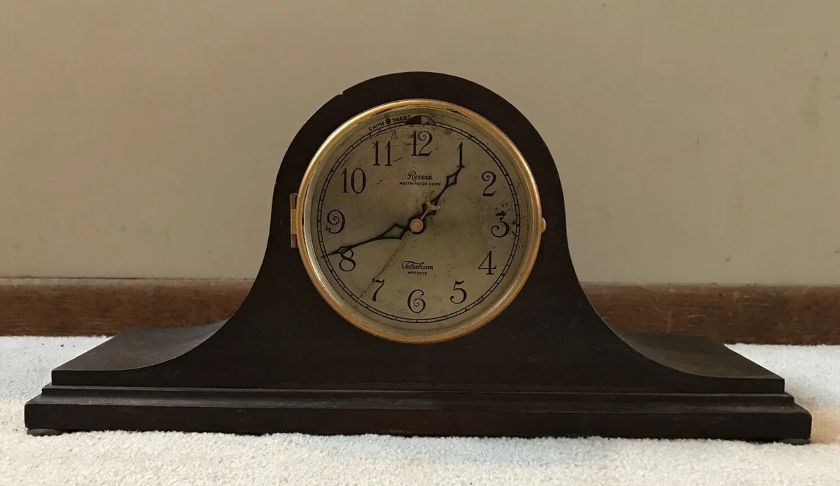 Revere Clocks Revere Telechron Hour Strike Clock (1929) DINOSAURS