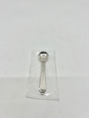 Vintage Georg Jensen Pyramid Salt Spoon 103 | eBay