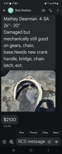 mathey dearman pipe beveler | eBay