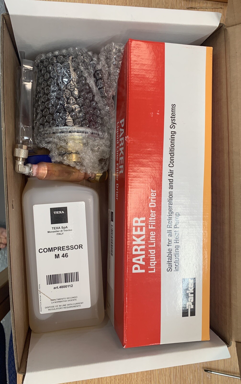 TEXA AIR CON MACHINE OFFICIAL SERVICE KIT. INCLUDES EVERYTHING YOU NEED ...