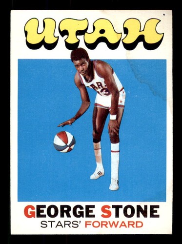 1971 Topps Basketball #201 George Stone GD *e1 | eBay