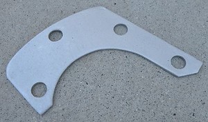 MERCEDES 220S W111 REAR BACK BUMPER JOINT CENTER BRACKET 1959-1968 59 ...