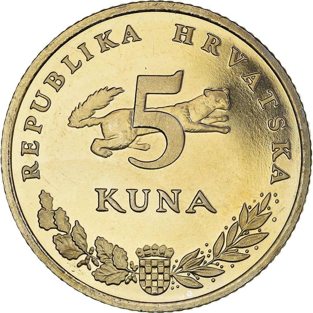 Croatian Coin Croatia 5 Kuna | Marten | Brown Bear | 1994 - 2020 | eBay