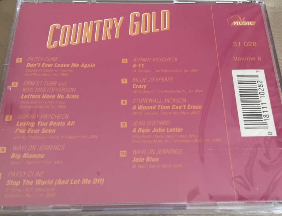 Country Gold - Volume 8 - Various Artists **BRAND NEW/SEALED** CD | eBay