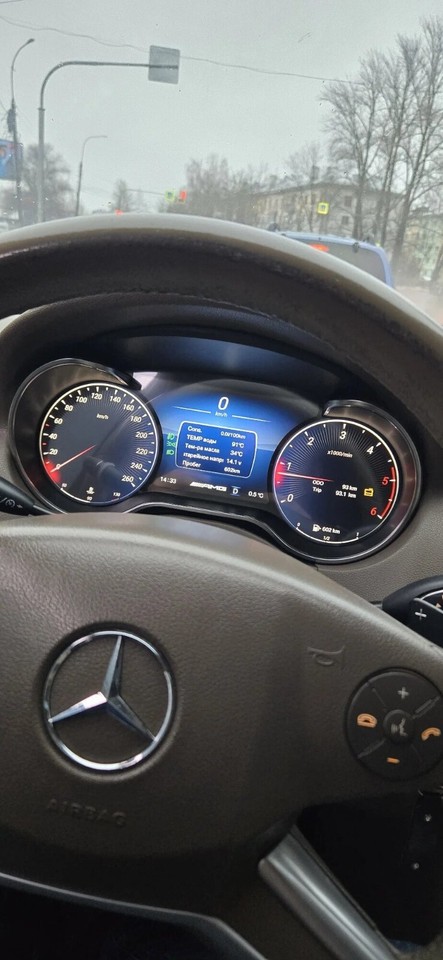 Digital Instrument Cluster Speedometer For Mercedes R/ML/GL-Class W251 ...
