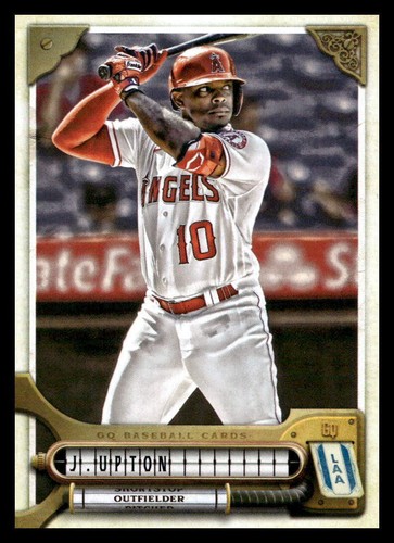 2022 Topps Gypsy Queen 77 Justin Upton Los Angeles Angels Baseball Card ...