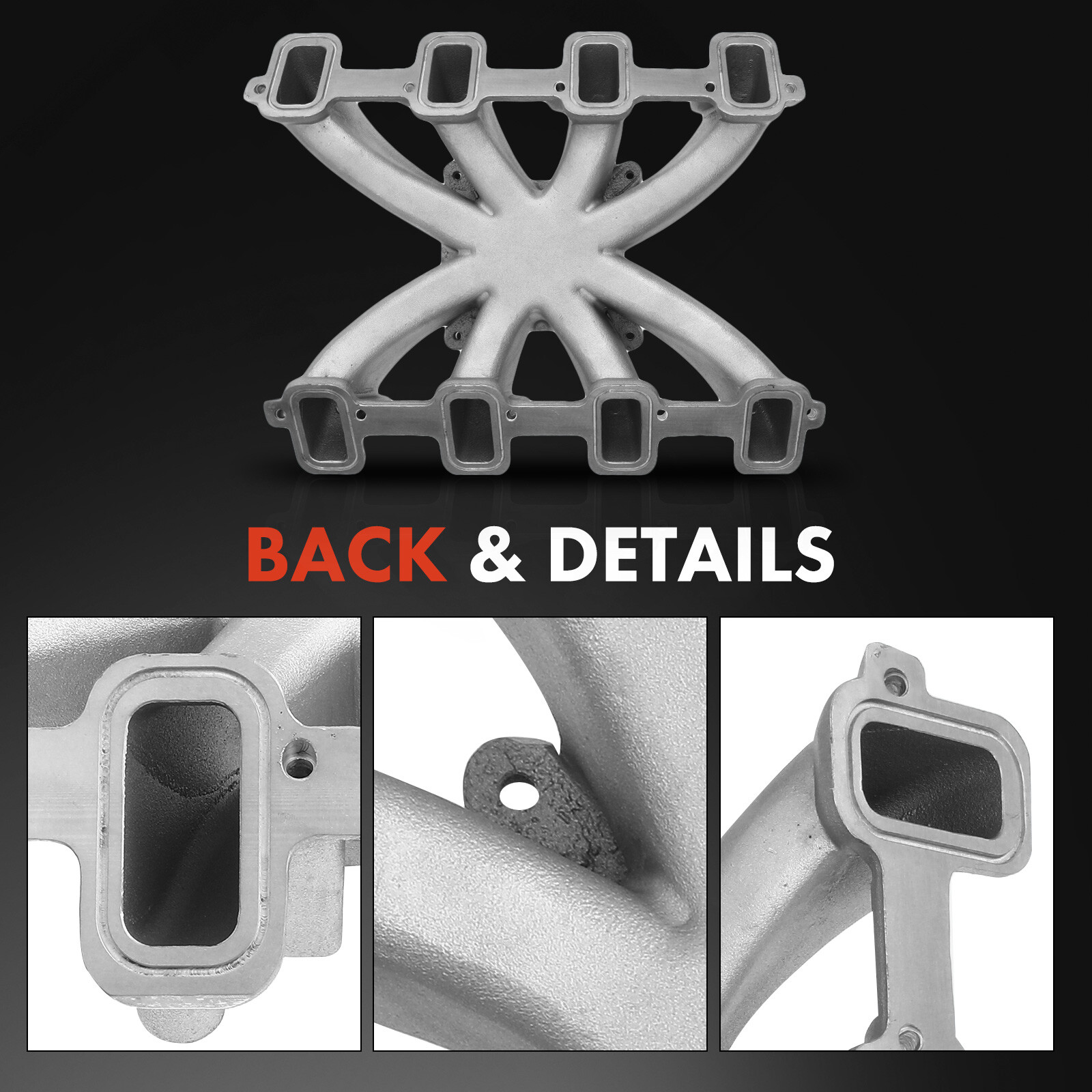 Single Plane Carb Intake Manifold for GM LS Gen III or IV LS3/L92 Chevy ...