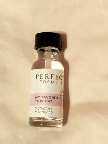 Perfect Formula My Favorite Top Coat 0.60oz Full Size NWOB | eBay