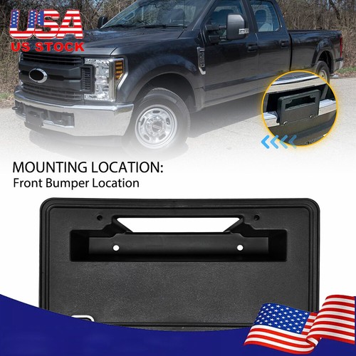 Front License Plate Bracket Mount Holder For 2017-2019 Ford F250 F350 ...