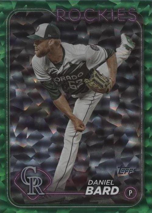 2024 Topps Series 1 - Daniel Bard #320 Green Crackle Foil /499 for sale ...
