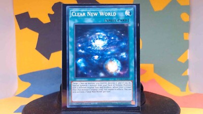 Yugioh Clear New World Bach En062 1st Edition Unplayed TCG 1X Card Near ...