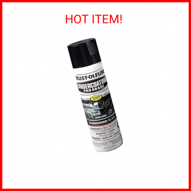 Rust-Oleum 248656 Professional Grade Rubberized Undercoating Spray ...