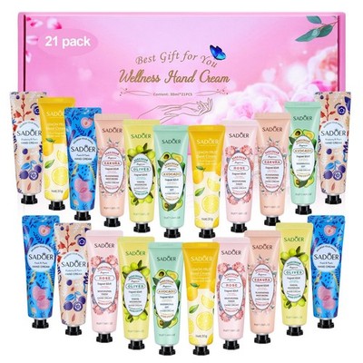 Hand Cream Set, 21 Pack Hand Creams Women's Gift Set, Fragrant Hand ...