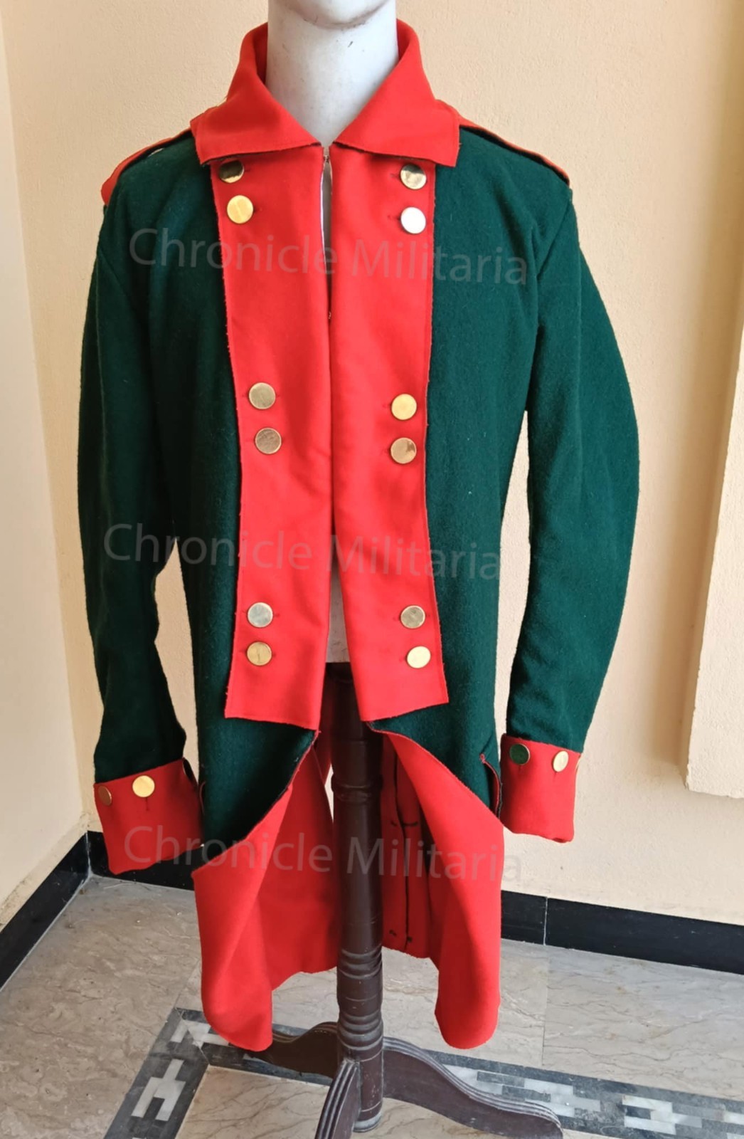 Revolutionary war feldjager coat, 18th century regimental coat | eBay