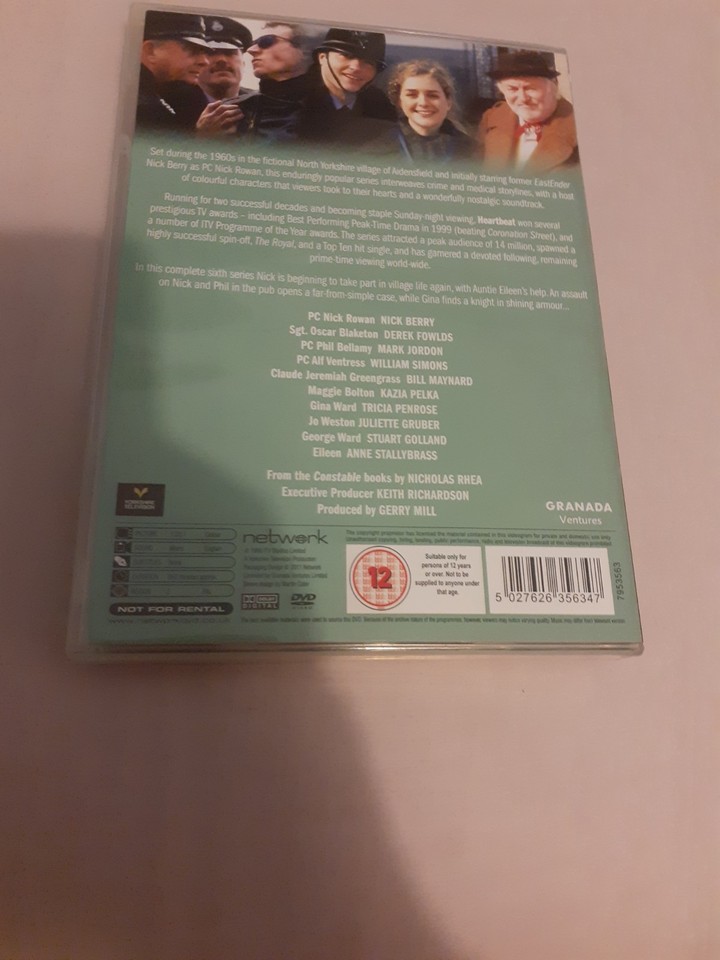HEARTBEAT - COMPLETE SERIES 6 DVD BOX SET | eBay UK