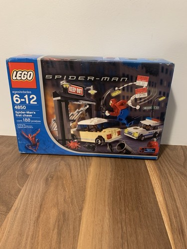 LEGO Spider-Man set 4850 Spider-Man's First Chase New & Sealed 2003 ...