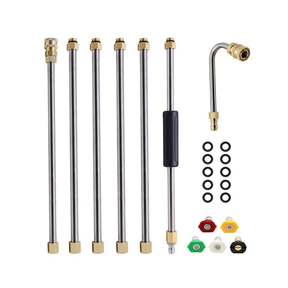 Professional Grade Extension Rod Set for Outdoor Cleaning Applications ...