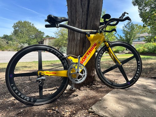 Softride Racing USA Power Wing 650 Spinergy tires, Triathalon set up ...