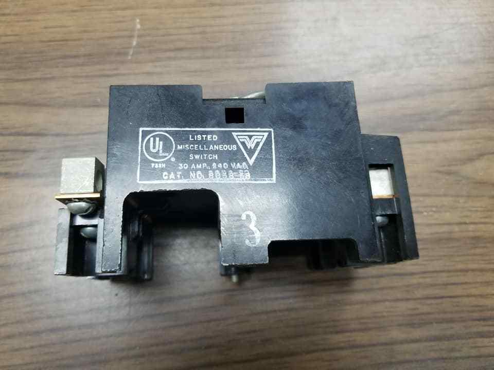 WADSWORTH 8038-58 PULL OUT FUSE HOLDER B74 | eBay