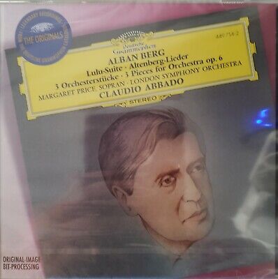 Alban Berg Lulu-Suite Altenberg-Lieder 3 Orchesterstucke CD DG Claudio ...