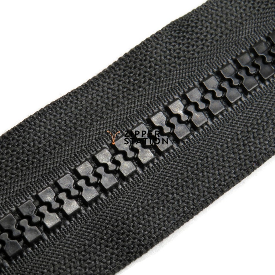 Reversible Open Ended Zip - Chunky Heavy Duty #8 Plastic Zipper | eBay UK