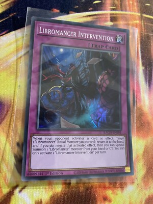 Libromancer Intervention - BACH-EN091 - Super Rare 1st Edition | eBay ...