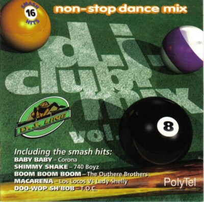 PolyTel: DJ Club Mix Vol. 8 Non-Stop Dance Mix - Various Artists ...
