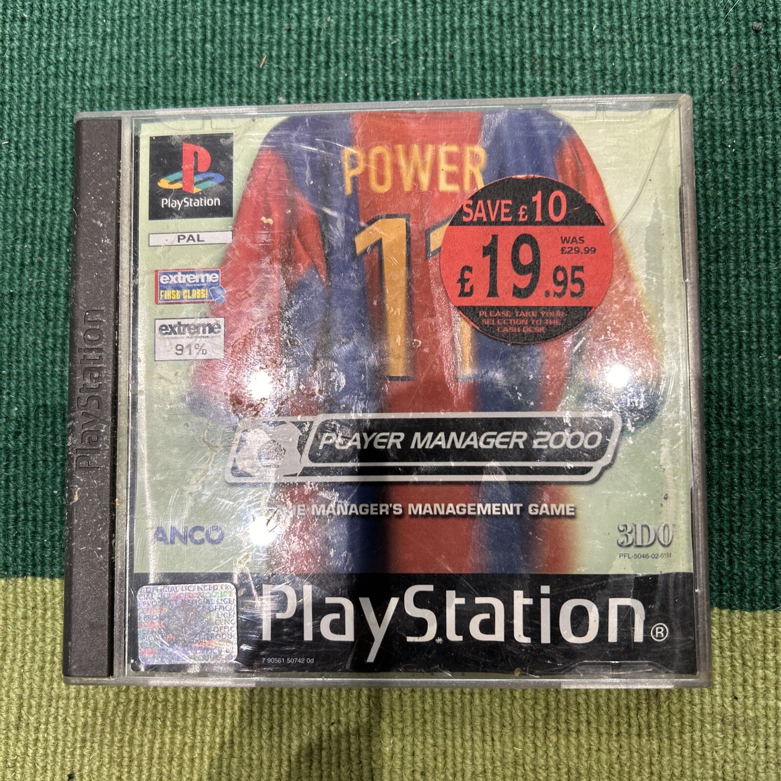 Player Manager 2000 (PlayStation 1 Game) Read Description | eBay UK