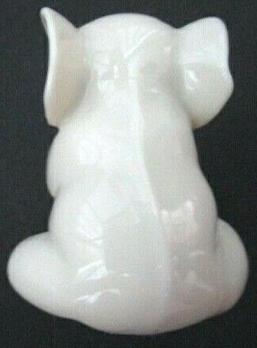 VINTAGE LENOX SMALL BABY ELEPHANT SITTING HANDCRAFTED IN THAILAND -A1 ...