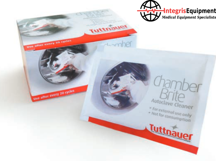 Tuttnauer Chamber Brite Autoclave Cleaner - Case of 12 Boxes (120 ...