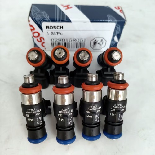 8PCS OEM Bosch 0280158051 42LB Fuel Injectors For Chevrolet Corvette ...