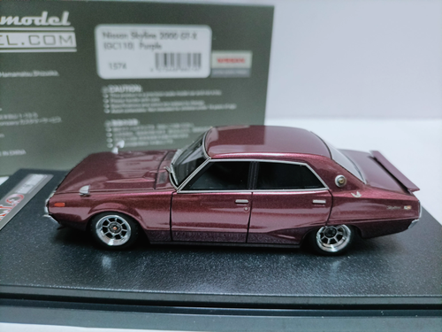 IG 1/43 Nissan 2000 GT-X GC110 Purple | eBay