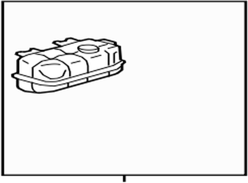 21710-1LA1A Nissan Tank assy-radiator reservoir 217101LA1A, New Genuine ...