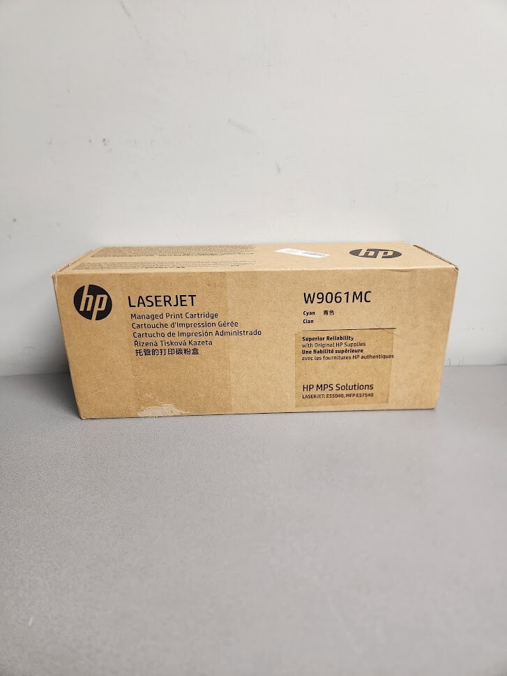 HP W9061MC CYAN TONER CARTRIDGE CLJ MANAGED E55040DW MFP E57540 | eBay