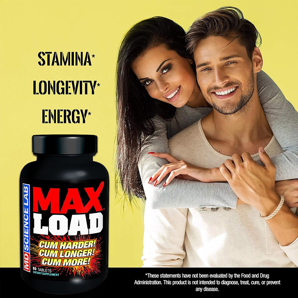 MD Science Lab Max Load - Testosterone Booster Energy Muscle Strength ...