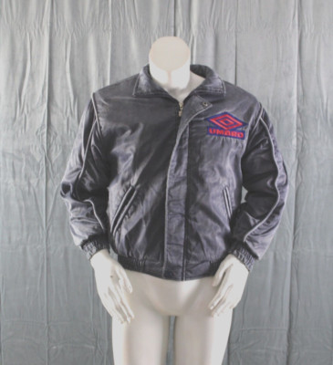 Team England Soccer Jacket (VTG) - Bomber Style by Umbro - Men's Small ...