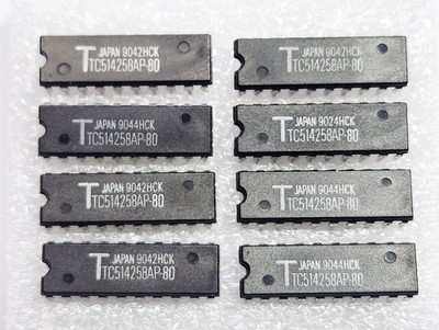 Amiga 3000D/T - 1Mb Total (8 PC) TC514256AP-80 TOSHIBA Fast Page DRAM ...