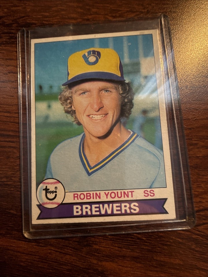 Robin Yount 3 Card Lot 1976 TOPPS #316 ,1978 #173 And 1979 #95 , Nice ...