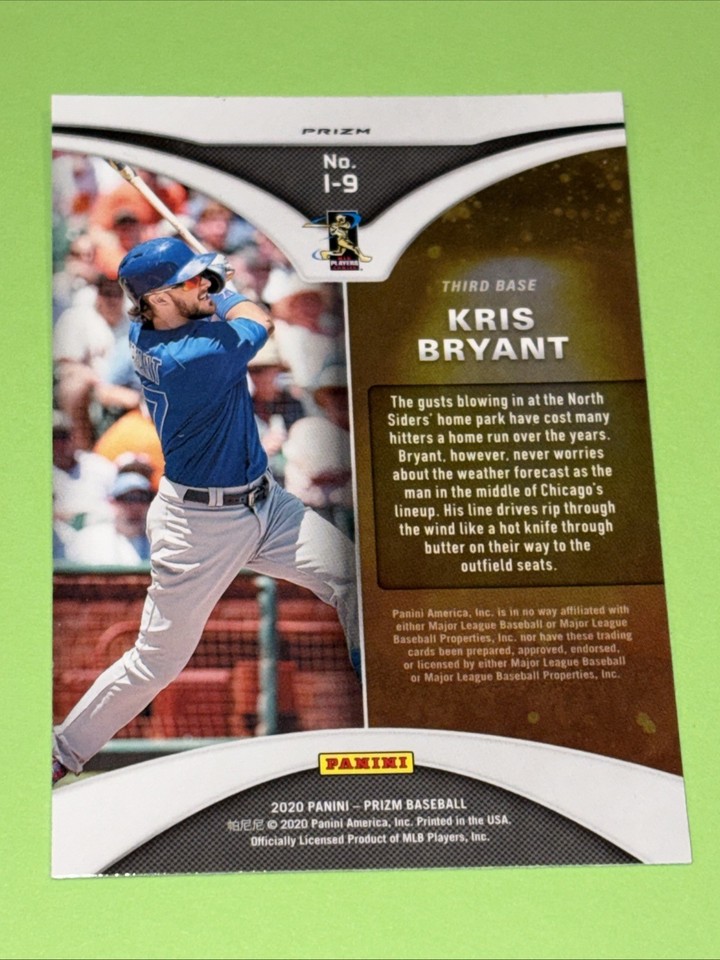 2020 Prizm Kris Bryant Pink Illumination I-9 Prizm | eBay