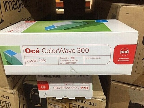 Genuine OCE COLOR WAVE 300 CYAN TONER INK 350ml. 1060091361 | eBay