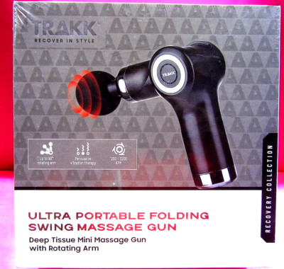 Trakk Double Head Deep Tissue Massage Gun TR-360GUN-100 ~NEW/SEALED~ | eBay