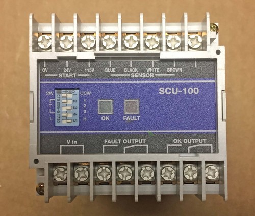 Positive Contact SCU-100 CONTROL BOX 24V/115V FOR PCS-100 SENSOR | eBay
